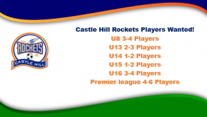 Castle Hill RSL Rockets Players Wanted | Hills Football Association