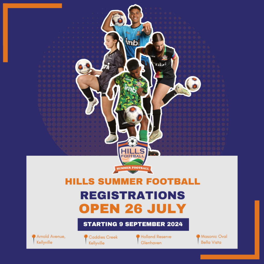 Hills Summer Football Returns for 2024 | Hills Football Association