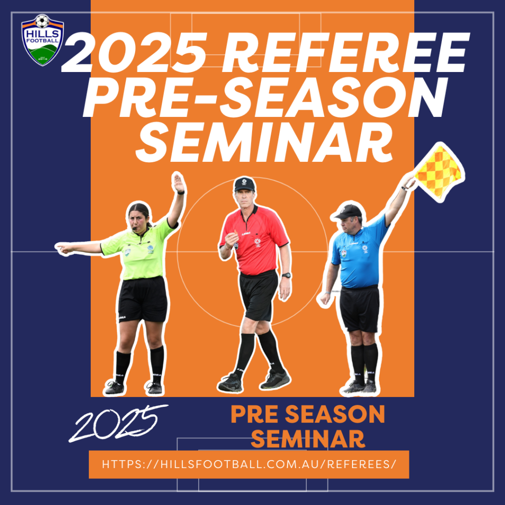 Referee Pre-Season Seminar | Hills Football Association